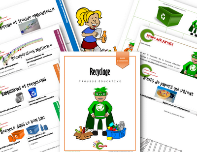 Recyclage trousse éducative - PedagoConcepto