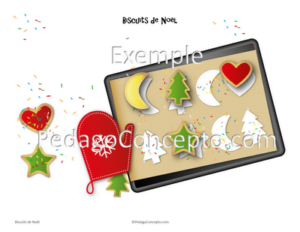Biscuits de Noel - PedagoConcepto