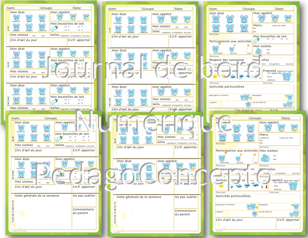 Journal de bord communication - PedagoConcepto
