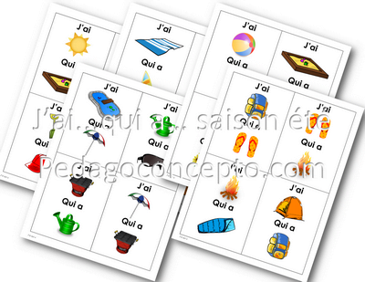 J'ai...qui a_saison été - PedagoConcepto