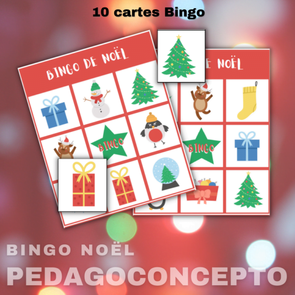 Bingo Noël - PedagoConcepto