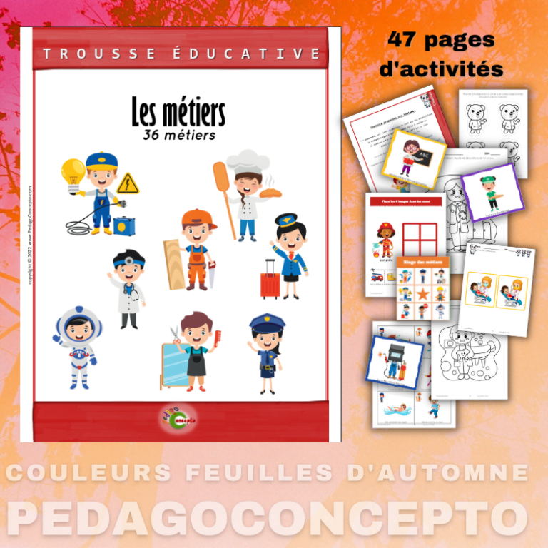 Les métiers - PedagoConcepto