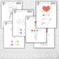 Coloriages codés St-Valentin - PedagoConcepto
