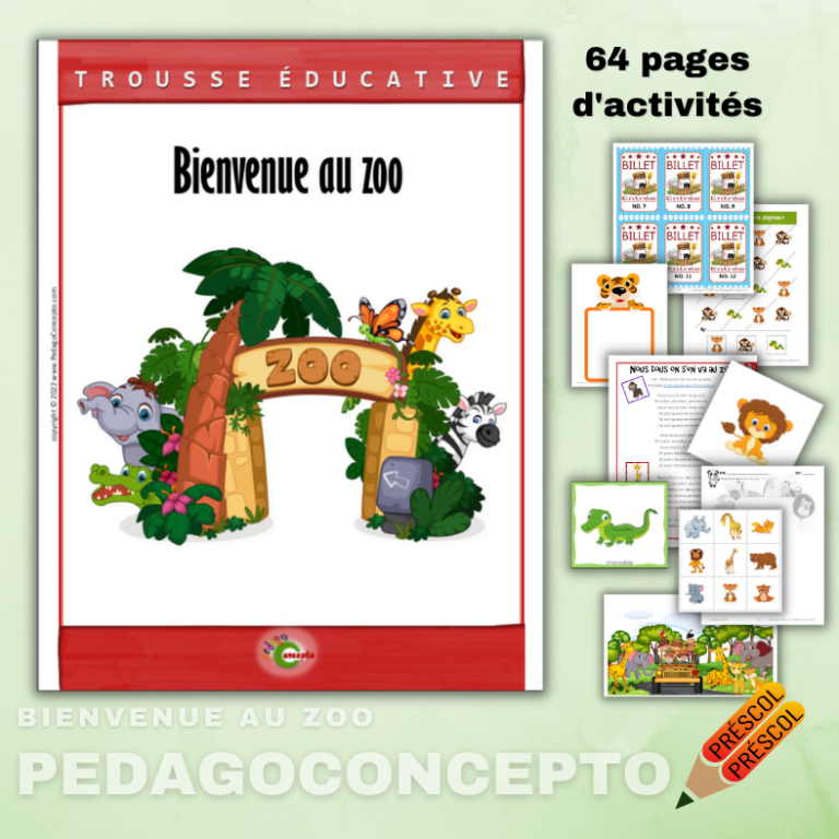 Bienvenue au zoo - PedagoConcepto