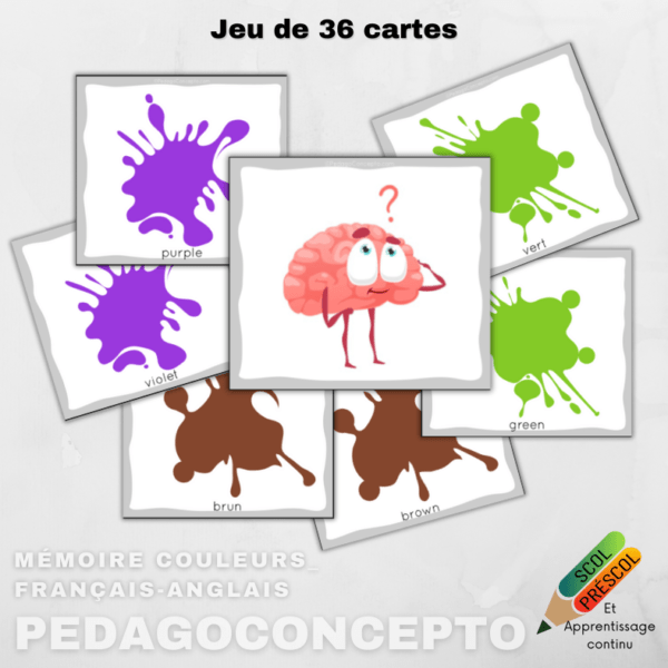 Mémoire_Couleurs français-anglais - PedagoConcepto