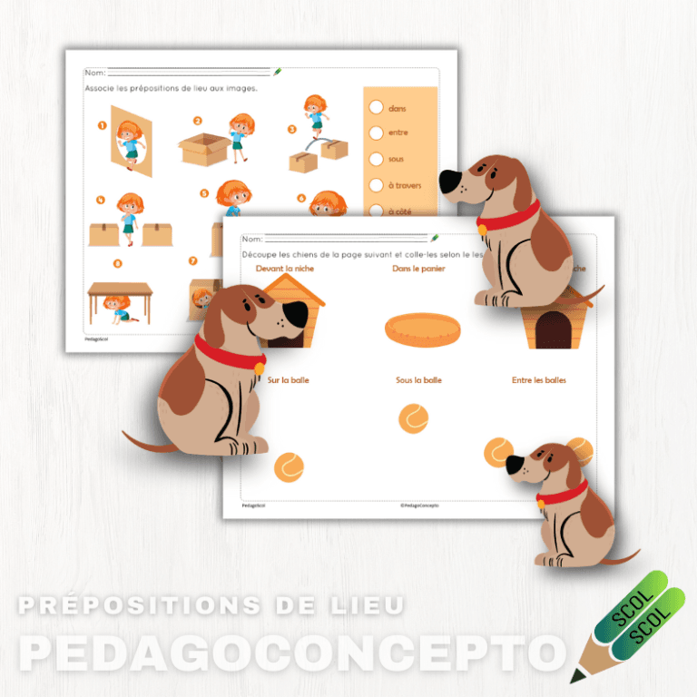 Prépositions de lieu - PedagoConcepto