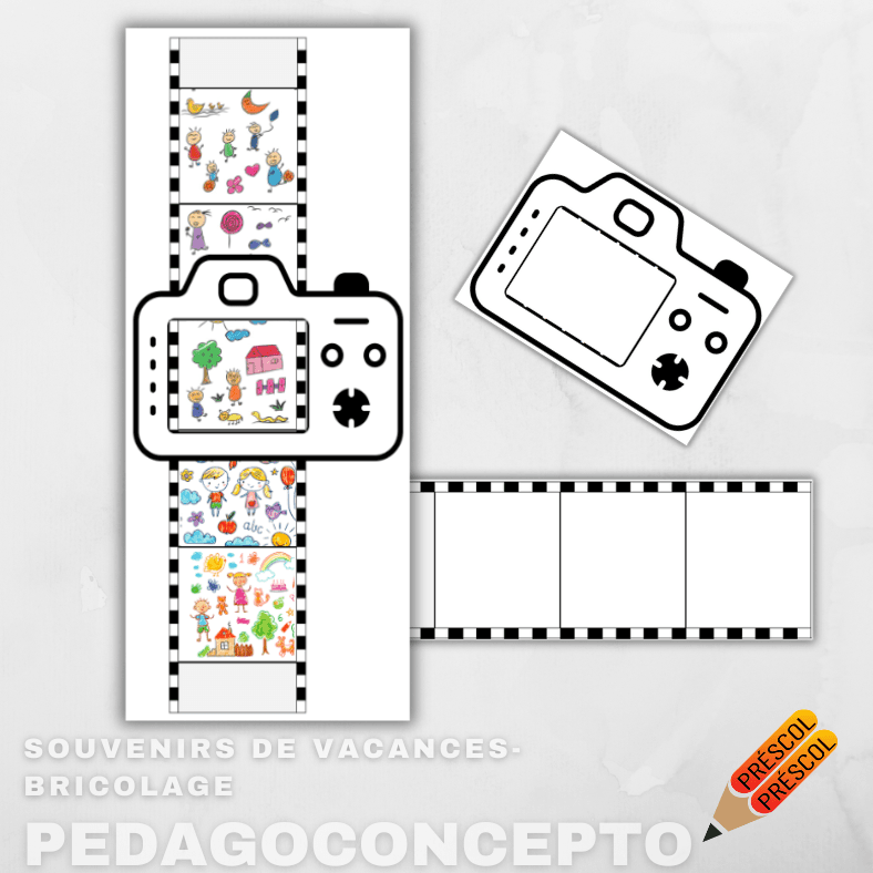 Souvenirs de vacances Bricolage - PedagoConcepto