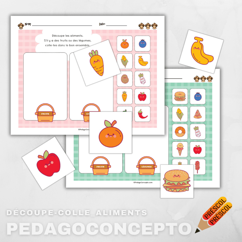Découpe-colle_aliments - PedagoConcepto