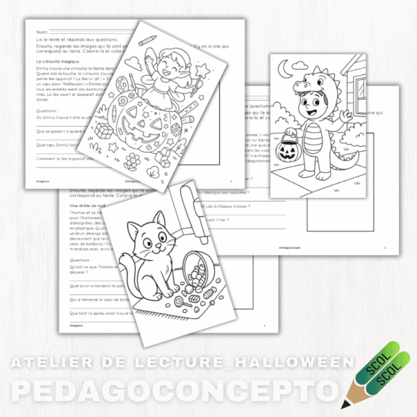 Atelier de lecture_Halloween - PedagoConcepto